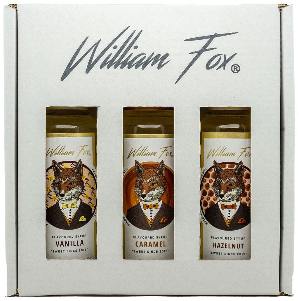 William Fox Coffee Syrup Selection Pack – Coffee-Direct.co.uk